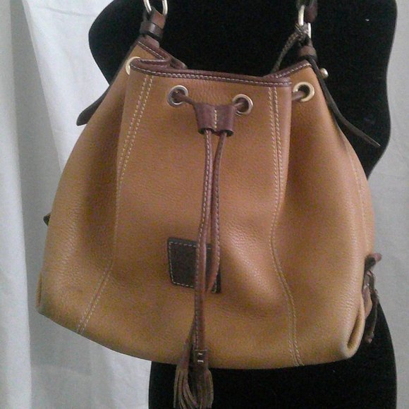 Dooney & Bourke | Bags | Dooney Bourke Drawstring Bucket Bag | Poshmark